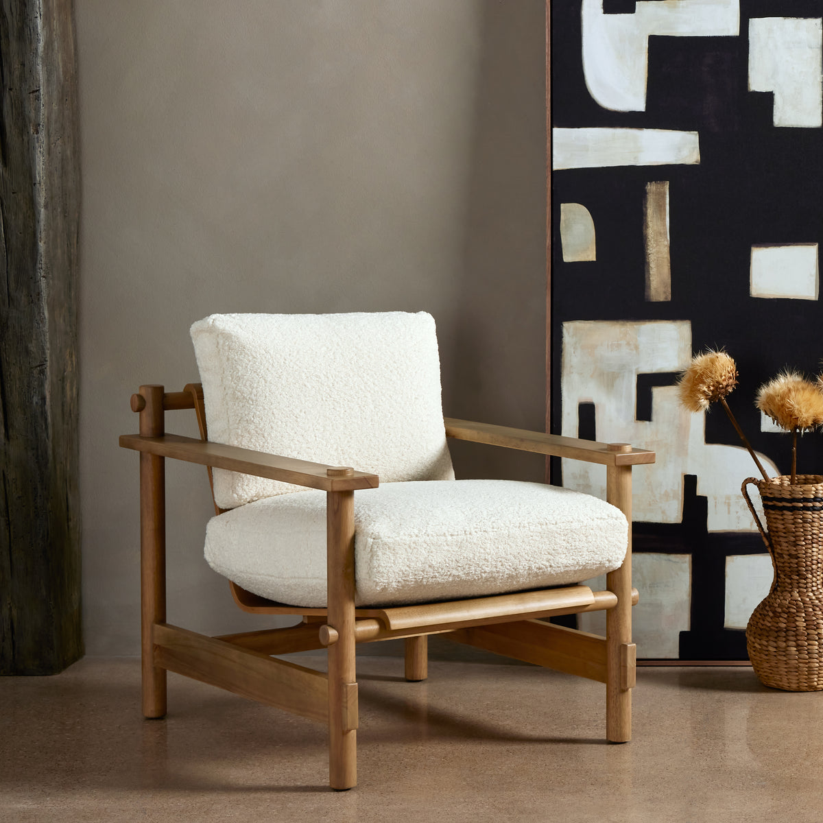 Sheepskin Lounge Chair – Studio Jezi