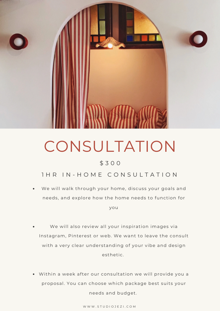 In-Home Consultation – Studio Jezi